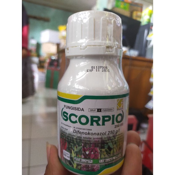 Jual FUNGISIDA SCORPIO 250EC 250 ML | Shopee Indonesia