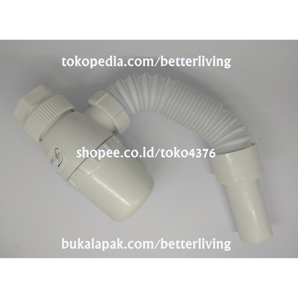 Jual Sifon / Selang Buang Wastafel / Bak Cuci Piring Fleksibel / Tarik ...