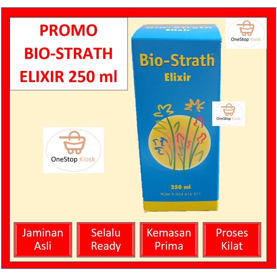 Jual Bio Strath elixir - Herbal Yeast Biostrath - Made in Swiss - Sirup ...
