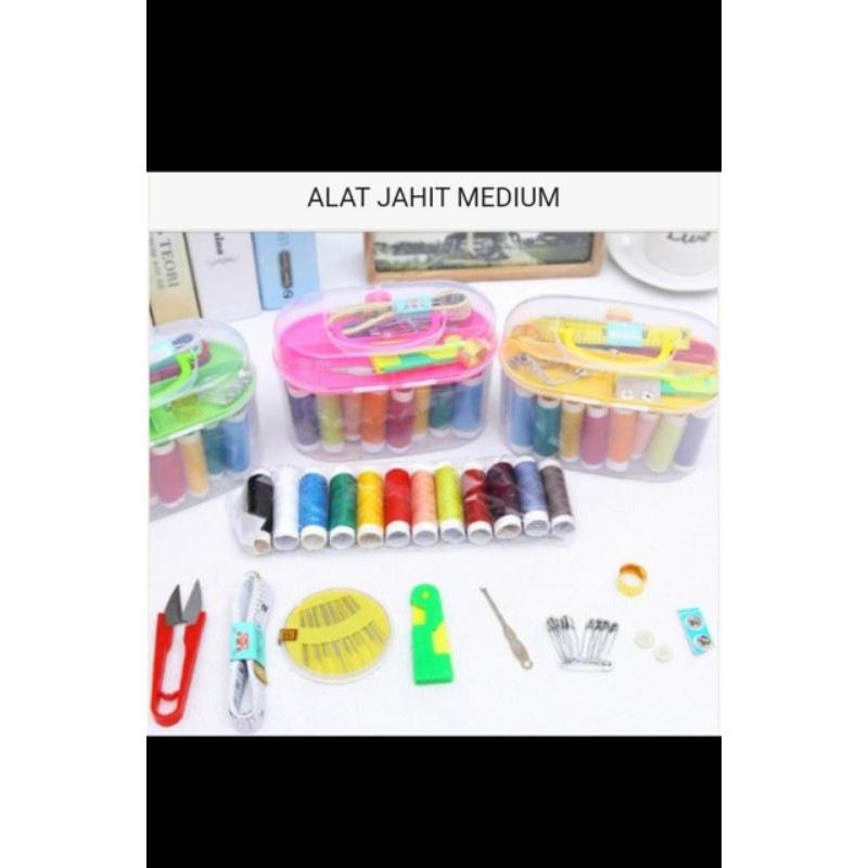 Jual alat jahit / box jahit / set jahit | Shopee Indonesia