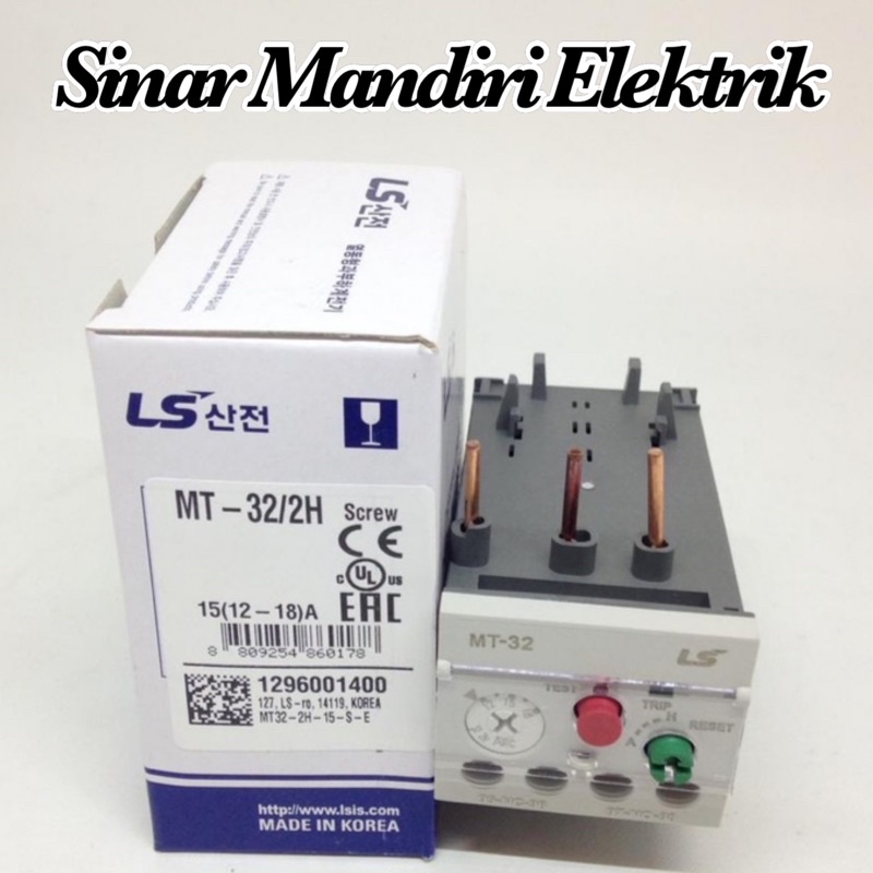 Jual Thermal Overload Relay LS MT-32 ( 12a-18a) | Shopee Indonesia