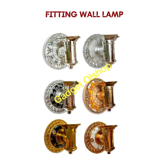 Jual fitting wall lamp/fititing lampu dinding/fitting dinding/fitting ...
