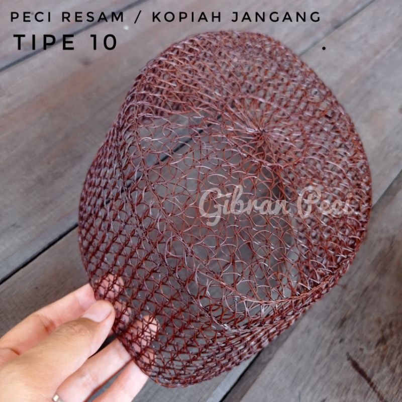 Jual Kopiah Jangang tipe 10 anyaman besar peci resam kopiah songkok ...