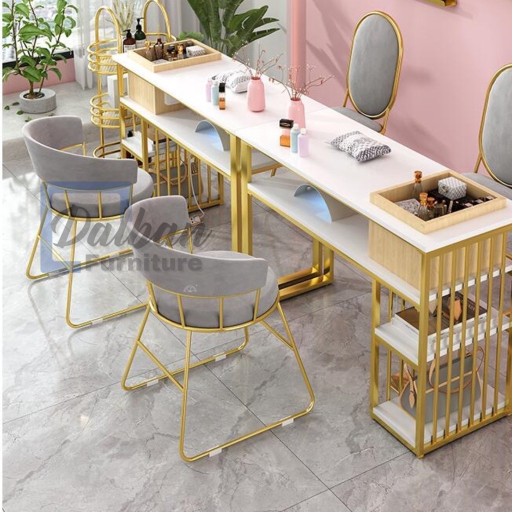 Jual Kursi Nail Art Table / Kursi Rias / Kursi Salon / Kursi Minimalis ...