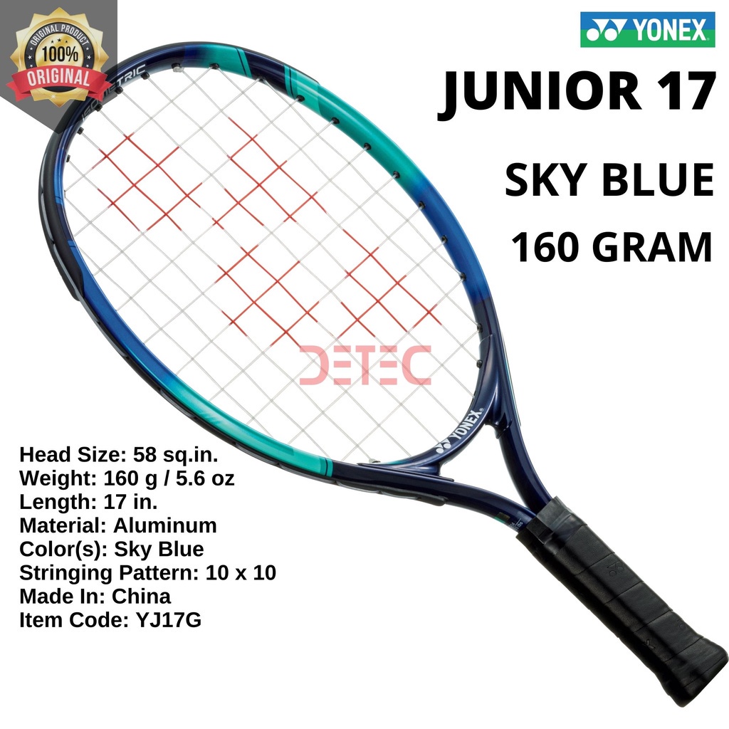 Jual JUNIOR 17 Sky blue Yonex - raket tenis | Shopee Indonesia