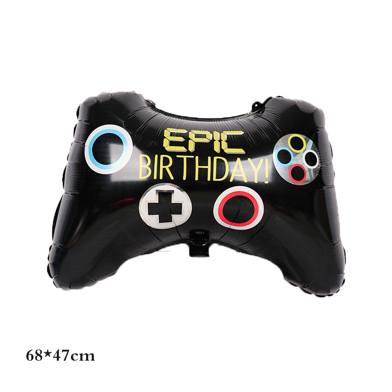 Jual Balon Foil Game Stick Epic Birthday Size 68 x 47 cm | Shopee Indonesia