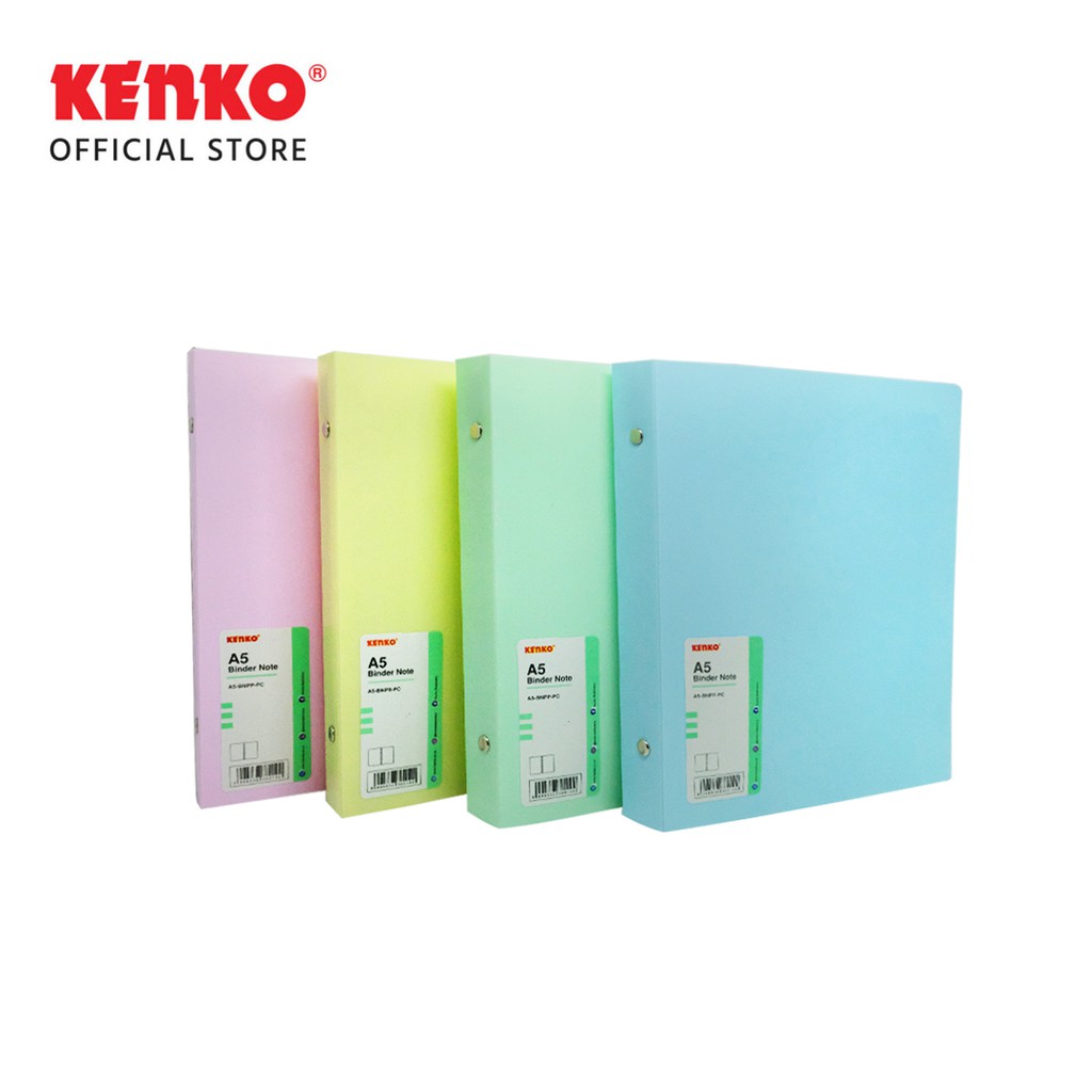 Jual KENKO BINDER NOTE / Buku Tulis / Buku Catatan A5-BNPP Basic Color ...