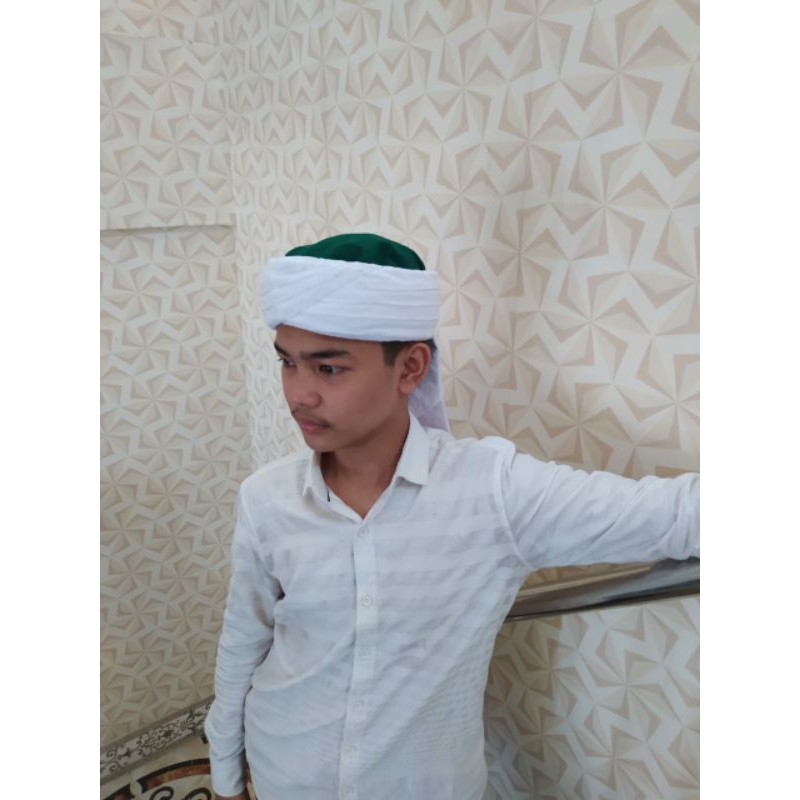 Jual Imamah Peci Sorban Premium Instan Langsung Pakai Dewasa-Imamah Instan Langsung Pakai ...