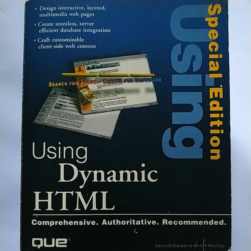 Jual Buku Komputer " Using Dynamic HTML " Special Edition Using | Shopee Indonesia