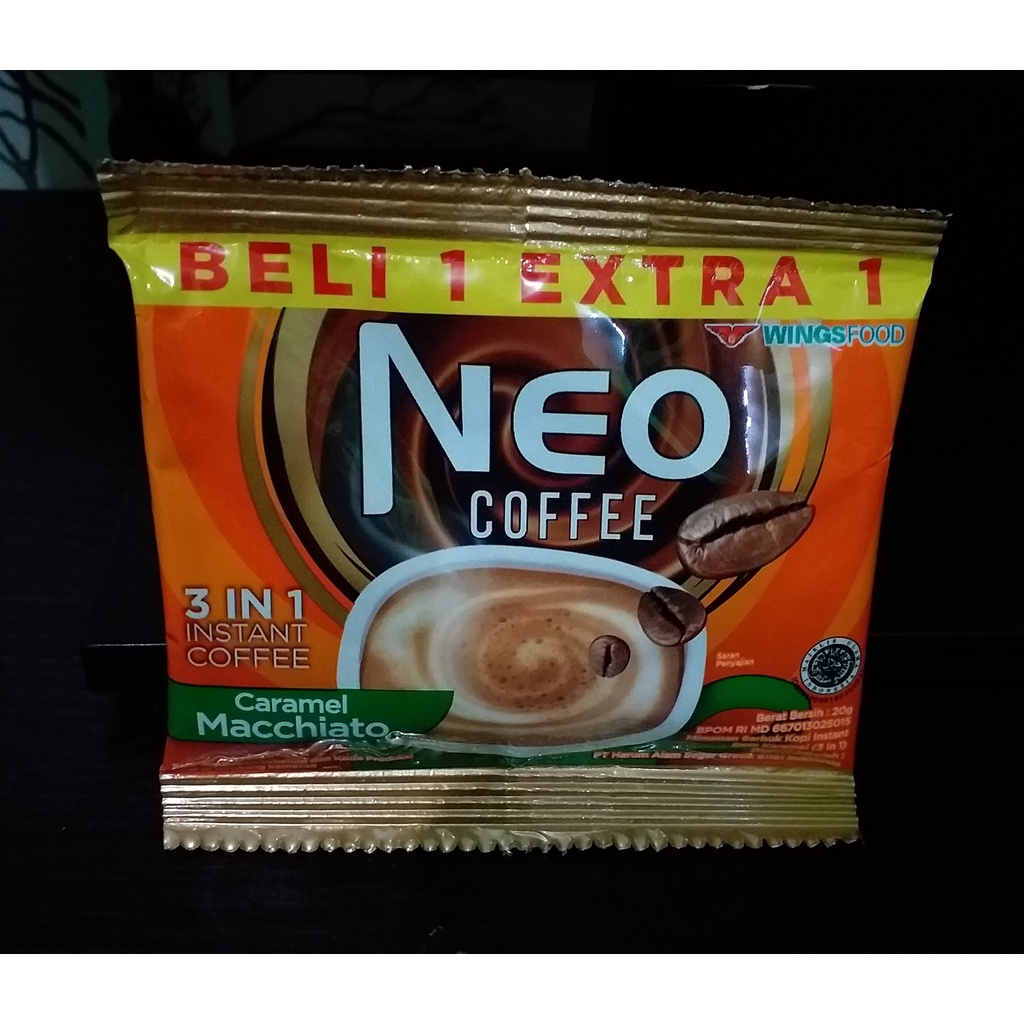 Jual KOPI ITALIA NEO COFFE 3 VARIAN RASA KEMASAN SACHET | Shopee Indonesia