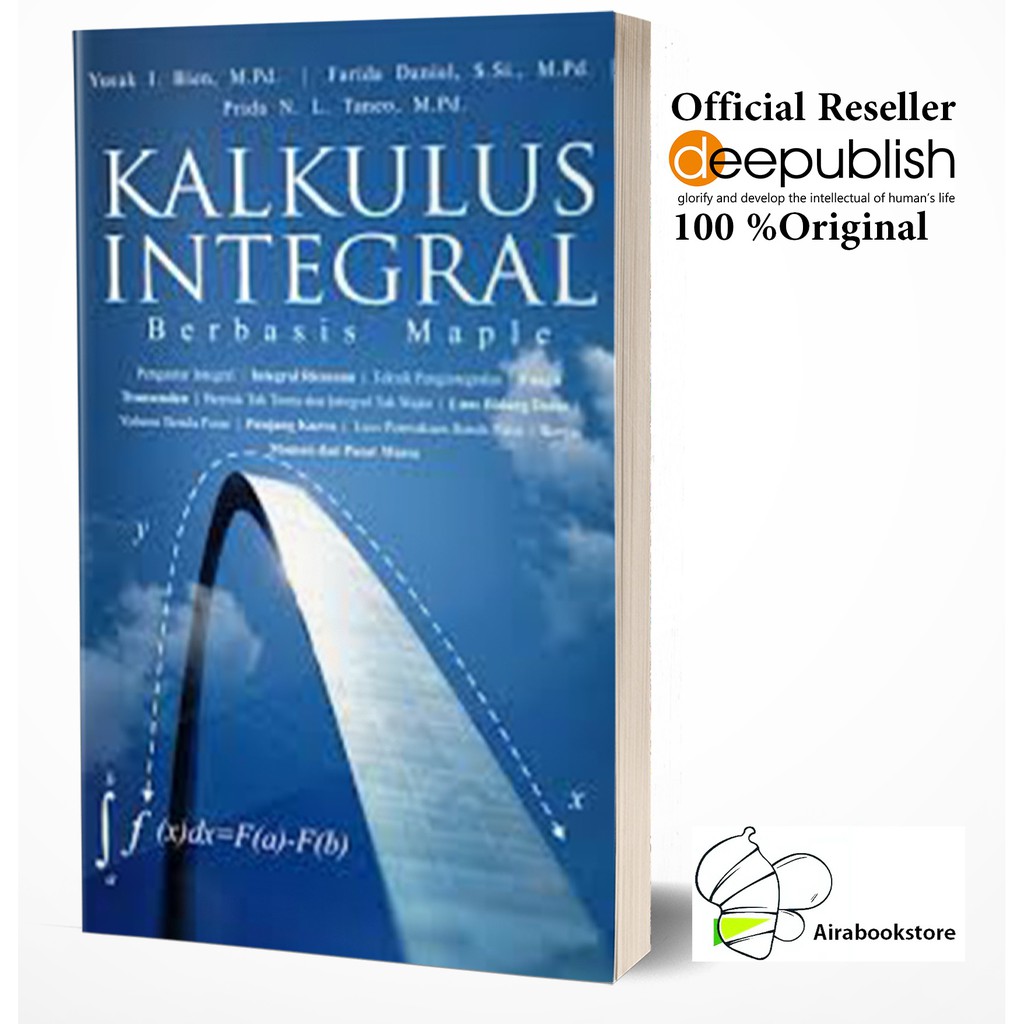 Jual Buku Kalkulus Integral Berbasis Maple - DP02558A ORIGINAL | Shopee ...