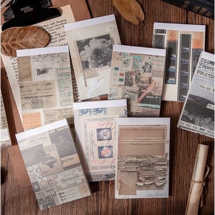 Jual Scrapbook Paper Pack 66X100mm - Zakka Life Backgroud Series (50pcs ...