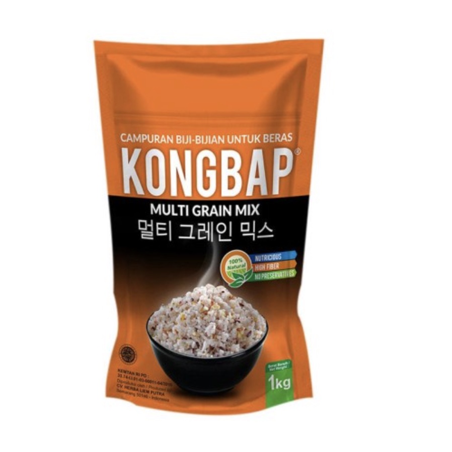 Jual Kongbap Multigrain Mix Beras Organik 1 Kg Natural Super Food ...