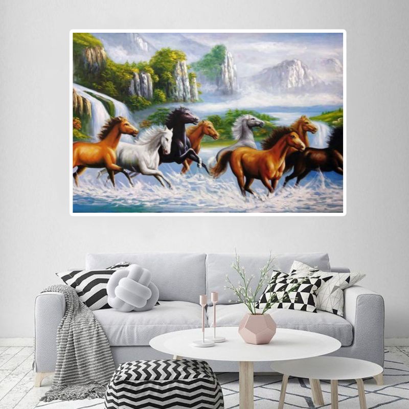 Jual poster dinding kuda ukuran 100x70cm tanpa bingkai | Shopee Indonesia