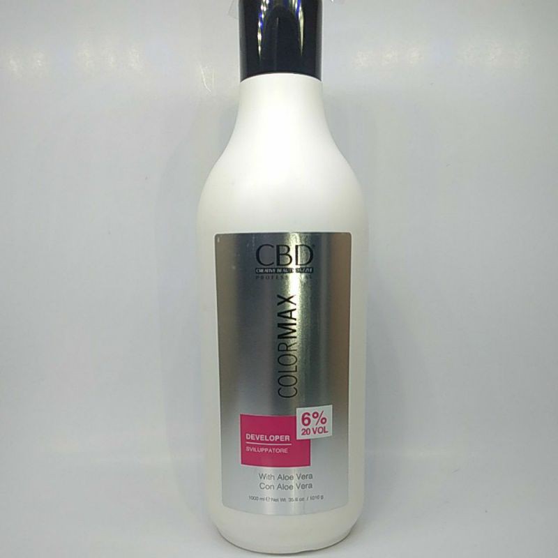 Jual CBD DEVELOPER COLORMAX / OKSIDAN / PEROXIDE 1000ML | Shopee Indonesia