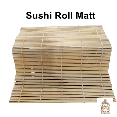 Jual Tikar Bambu Penggulung Sushi Roll Mat | Shopee Indonesia