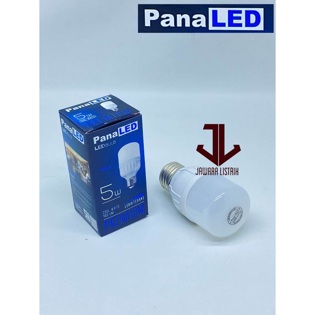 Jual LAMPU LED BULB MURAH PANALED BY LUBY 5W 5 WATT 5WATT E27 | Shopee ...