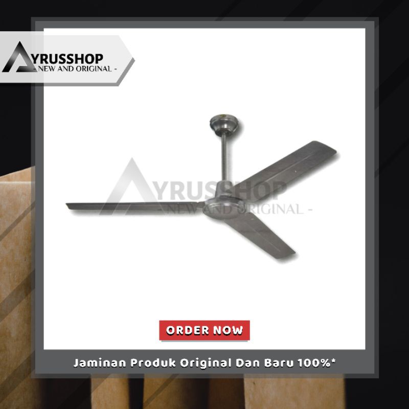 Jual Kipas Angin Besi Gantung Plafon Industrial 142cm/Kipas Kantor ...