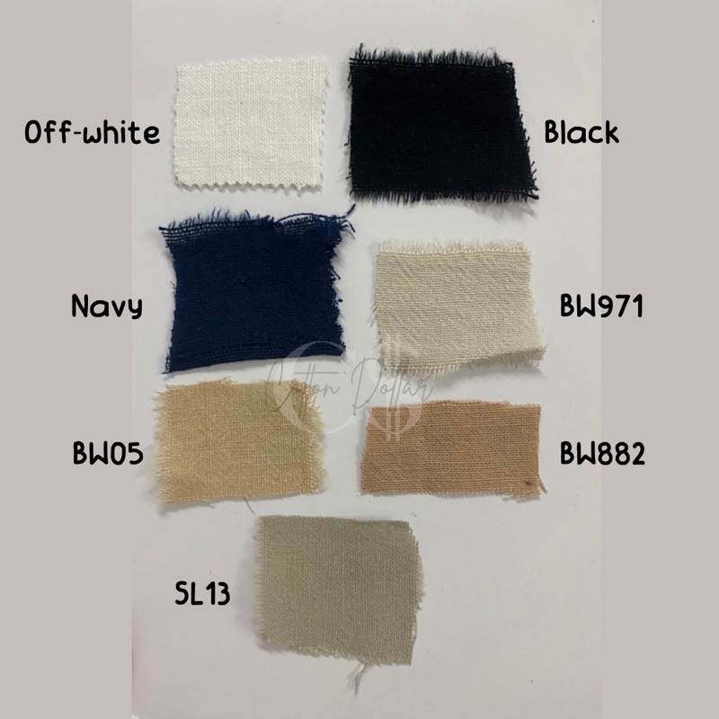 Jual KAIN LINEN ANGEL CREPE FULL COTTON PREMIUM GRADE A | YARD ECERAN / GROSIR / ROLL / METERAN ...