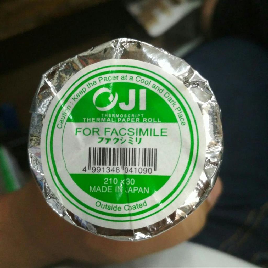 Jual Kertas Fax merk Oji Thermal 210x30 (Roll) | Shopee Indonesia