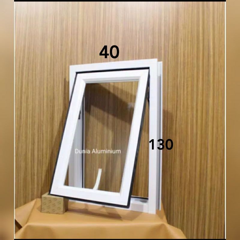 Jual Jendela Aluminium Boven 40 x 130 (BISA PILIH ARAH BUKA JENDELA ...
