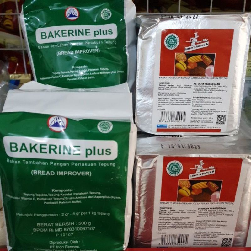 Jual Bakerine Plus/Baker's bonus A ( 100gr ) / Pelembut roti / Bread ...