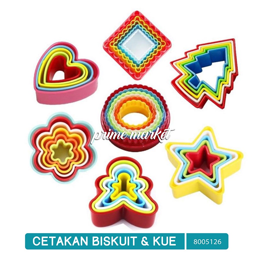 Jual Cetakan Biskuit Set / Cetakan Kue / Cetakan Cookies Cutter ...