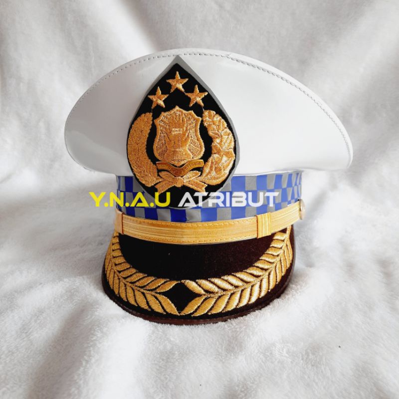 Jual ATRIBUT POLRI / TOPI PET PAMEN LANTAS TERBARU | Shopee Indonesia