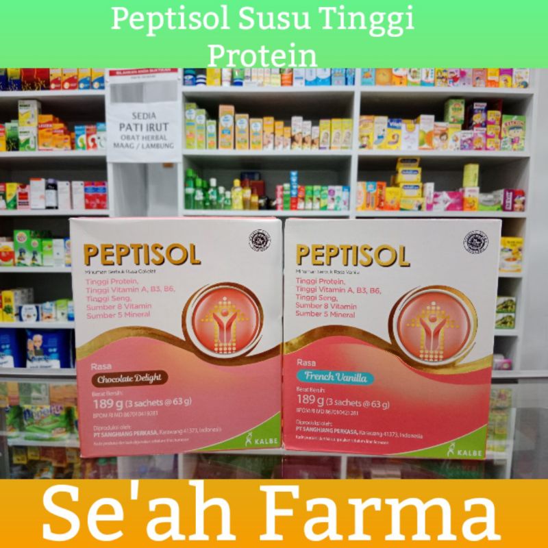 Jual Susu Peptisol - Untuk Kontrol Diet Pada Masa Pemulihan Dari Sakit ...