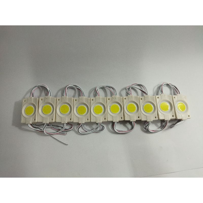 Jual LAMPU LED STRIP MODUL 1 MATA COB 12V DAN 24V(biru, hijau, kuning ...