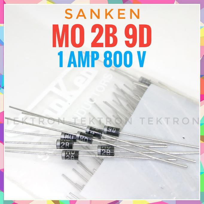 Jual Sanken MO 2B 9D 1A 800V general purpose 1 Amp 1Amp eq. 1N4006 1N4007 tektron22 dijamin ...