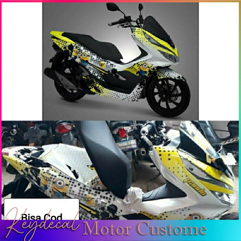 Jual stiker pcx Decal pcx 150 full body Striping motor variasi pcx ...