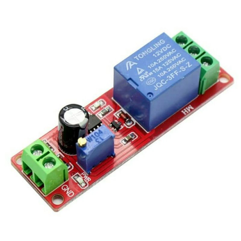 Jual NE555 0~10s Adjustable Module DC 12V Delay Relay Shield Timer ...
