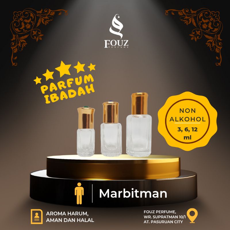 Jual Marbitman Marbetman Original Arabian Oud Fouz Perfume Fouzstore ...