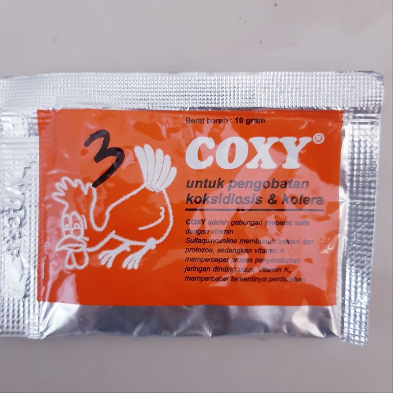 Jual COXY COKSI Obat Berak Darah Koksidiosis Kolera Ayam Unggas Ternak ...