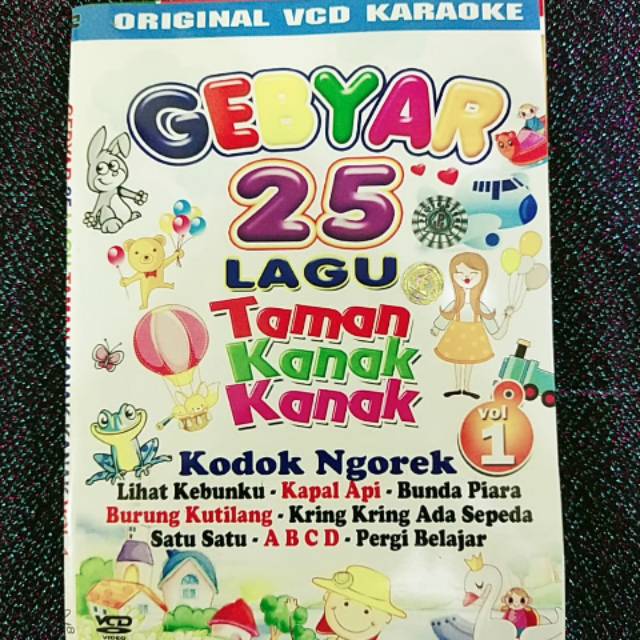Jual Murah banget VCD original karaoke lagu anak gebyar 25 vol 1 | Shopee Indonesia