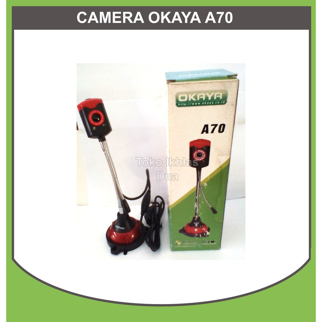 Jual OKAYA CAMERA A70/CAMERA OKAYA/CAMERA/WEBCAM | Shopee Indonesia