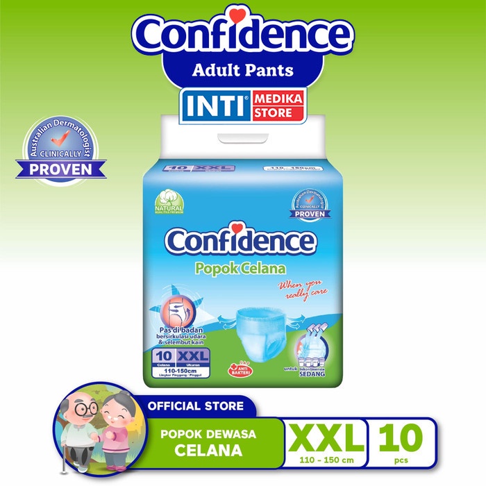 Jual COD CONFIDENCE - Pants ORIGINAL XXL 10 | Popok Celana Dewasa ...