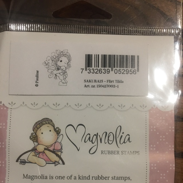 Jual Stamp magnolia edisi sakura15-flirt tilda/magnolia rubber stamp ...