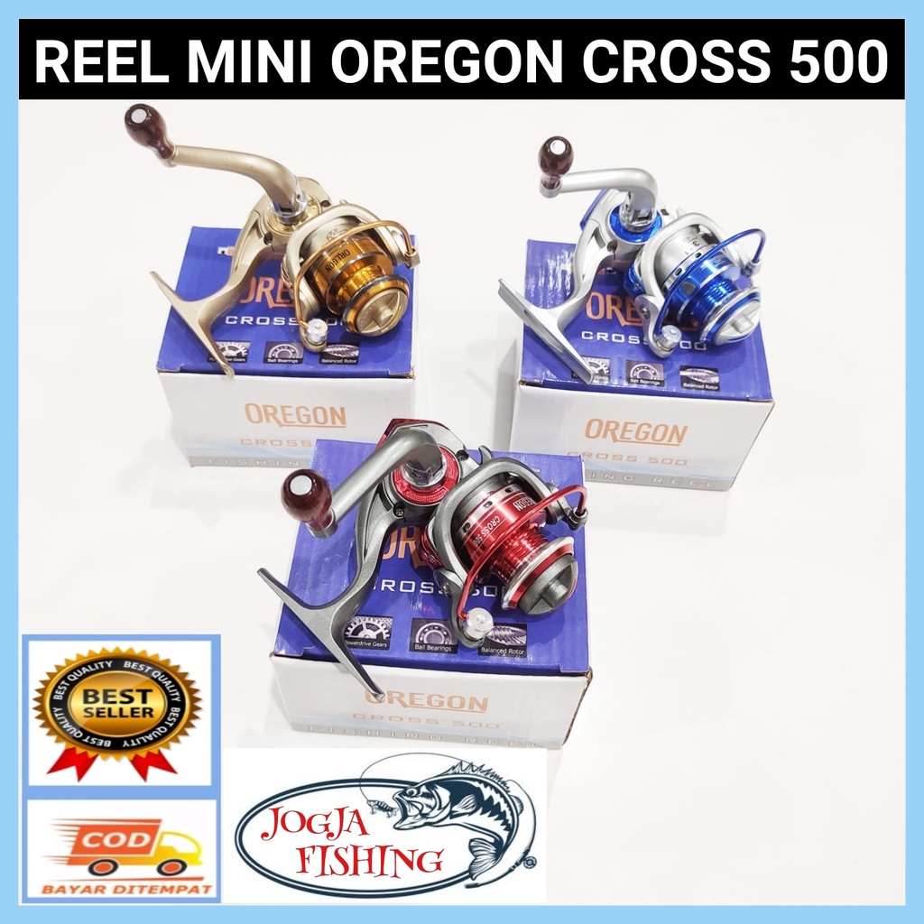 Jual PROMO ..... REEL BESI MINI OREGON CROSS 500 | Shopee Indonesia