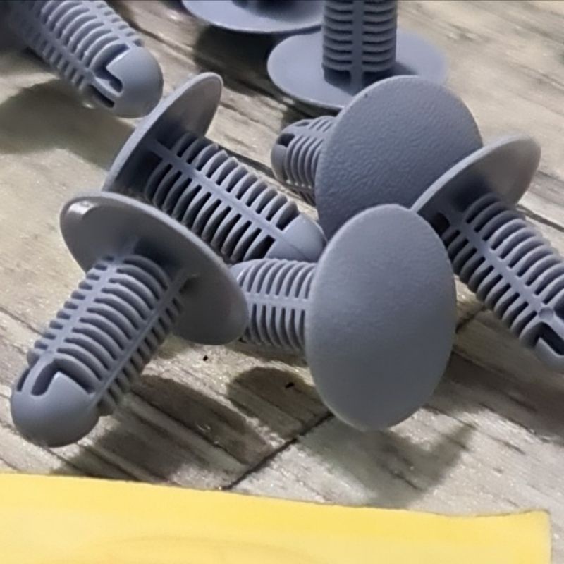 Jual kancing klip gerigi clip plafon interior ORIGINAL 8mm | Shopee ...