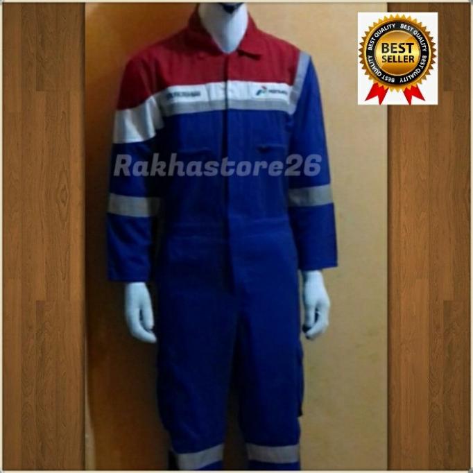 Jual Wearpack Pertamina Nomex Original/Coverall Nomex Pertamina Dupont ...