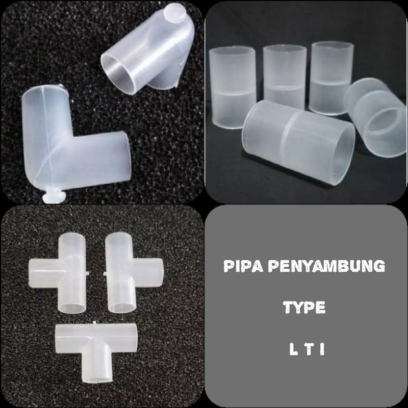 Jual Pipa keni penyambung type L T dan I untuk akuarium dan aquascape ...
