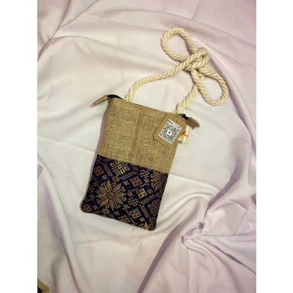 Jual NOEI SLINGBAG LEPUS | TAS GONI SONGKET | SLINGBAG SONGKET | TAS ...