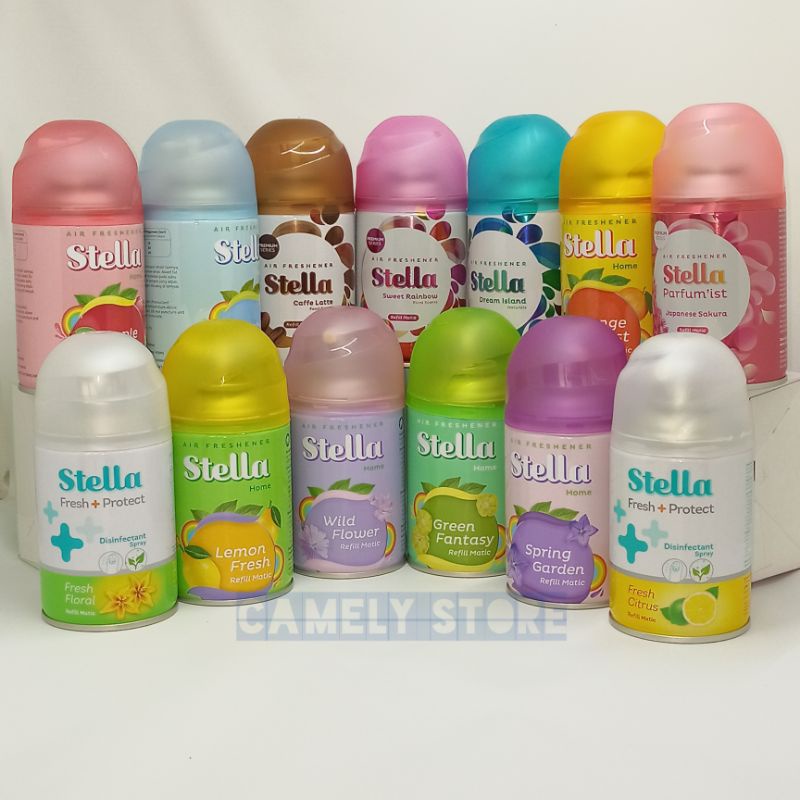 Jual STELLA Refill Air Freshener Matic 160ml | Shopee Indonesia