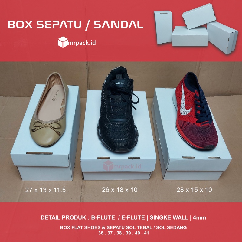 Jual DUS SEPATU BOX SEPATU SIZE 36-40 Polos | Shopee Indonesia
