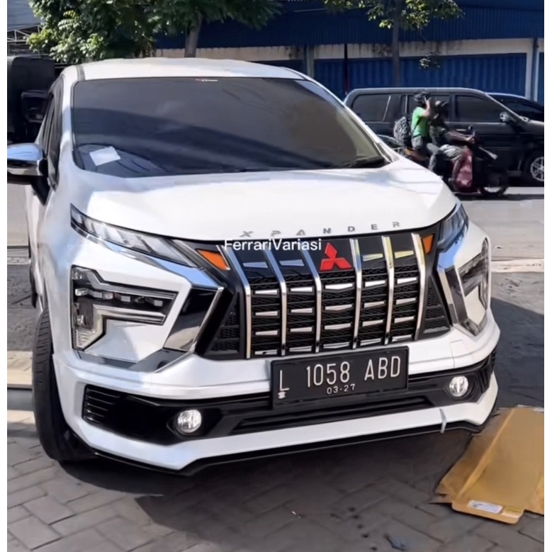 Jual grill Alphard style list chrome mobil xpander NON CROSS 2022 ...