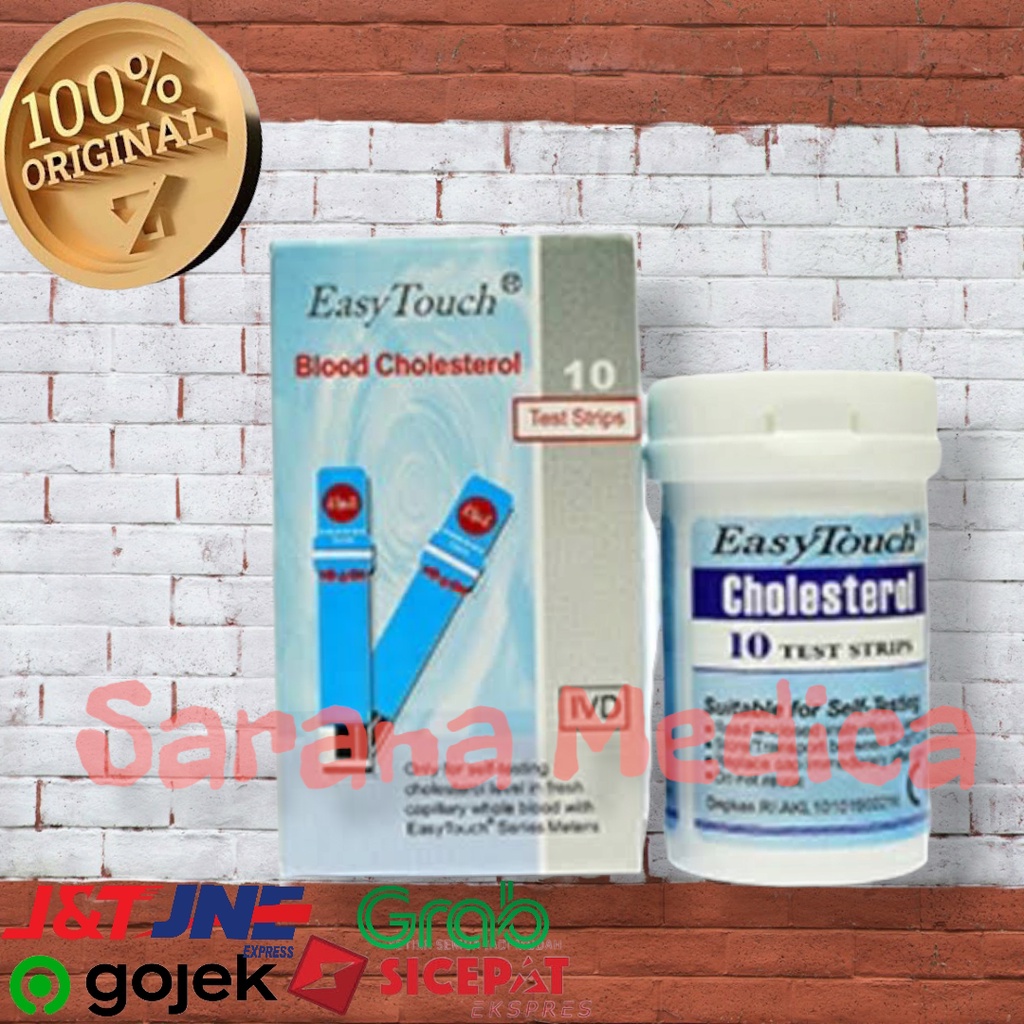 Jual Strip easy touch cholesterol | Shopee Indonesia