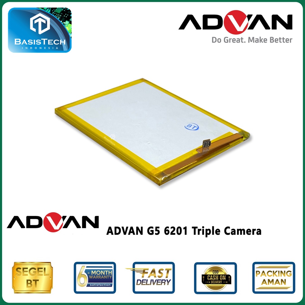Jual BATERAI ADVAN G5 6201 TRIPLE CAMERA - ORIGINAL QUALITY | Shopee ...