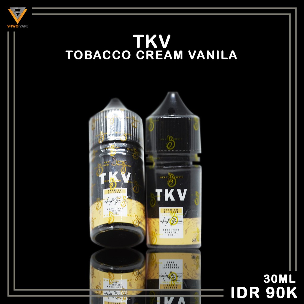 Jual TKV Tobacco Krim Vanilla 30ML by Emkay Brew x VSS - MTL Series ...